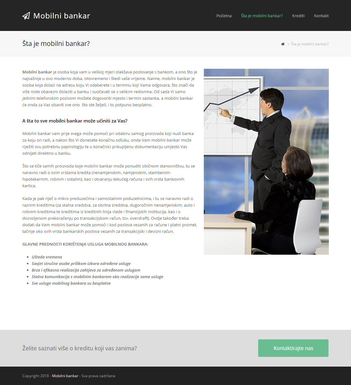 Mobilni bankar – Selver Omerovic